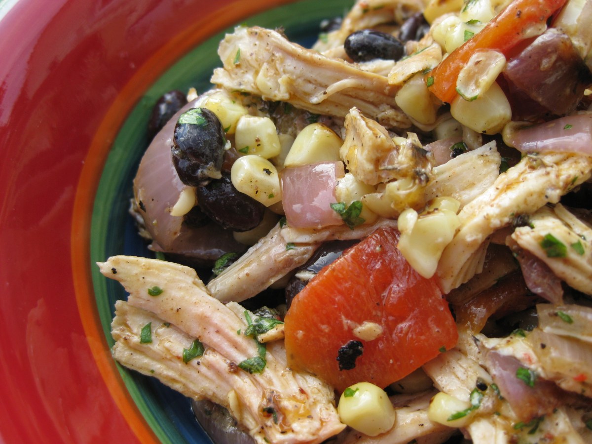 | Peruvian Chicken Salad with Grilled VeggiesMiCocina Latina